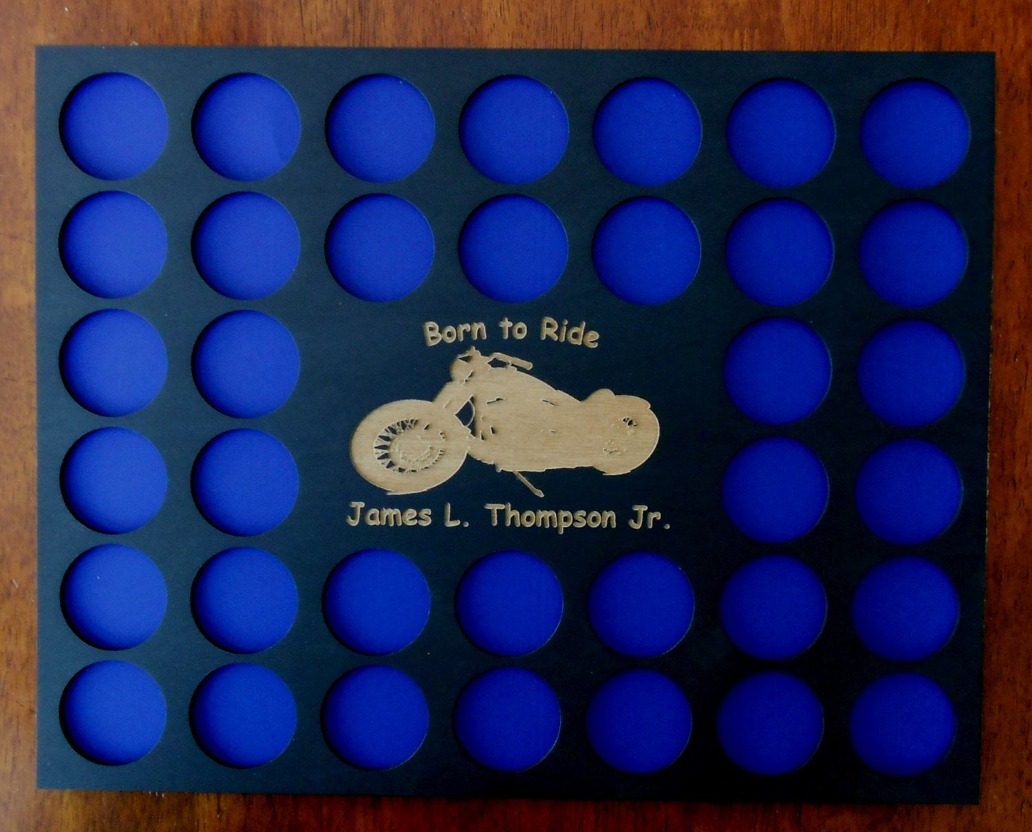 Casino Chip Display Case